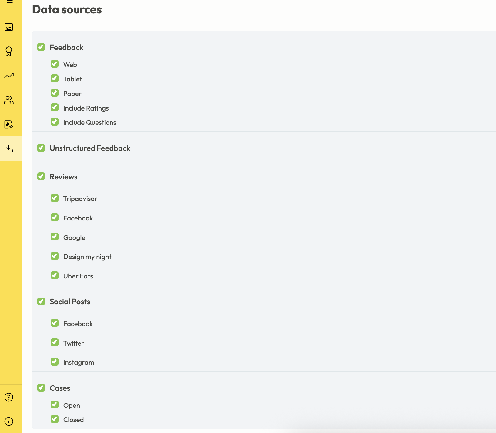 Guide: 125 Data & Insights (Feed It Back) – Hospitality Analytics ...